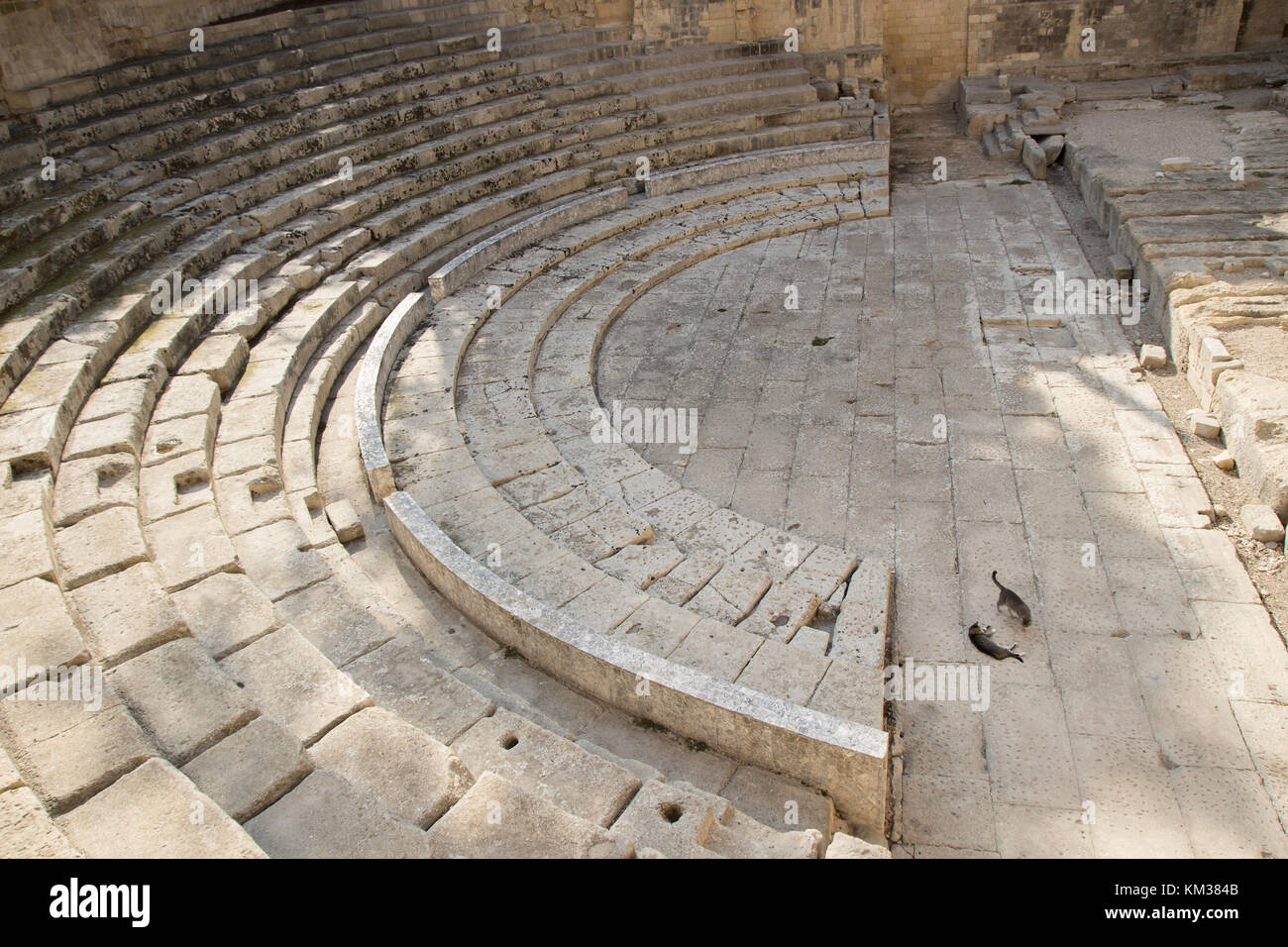 Lecce historic center amphitheater hi-res stock photography and images ...