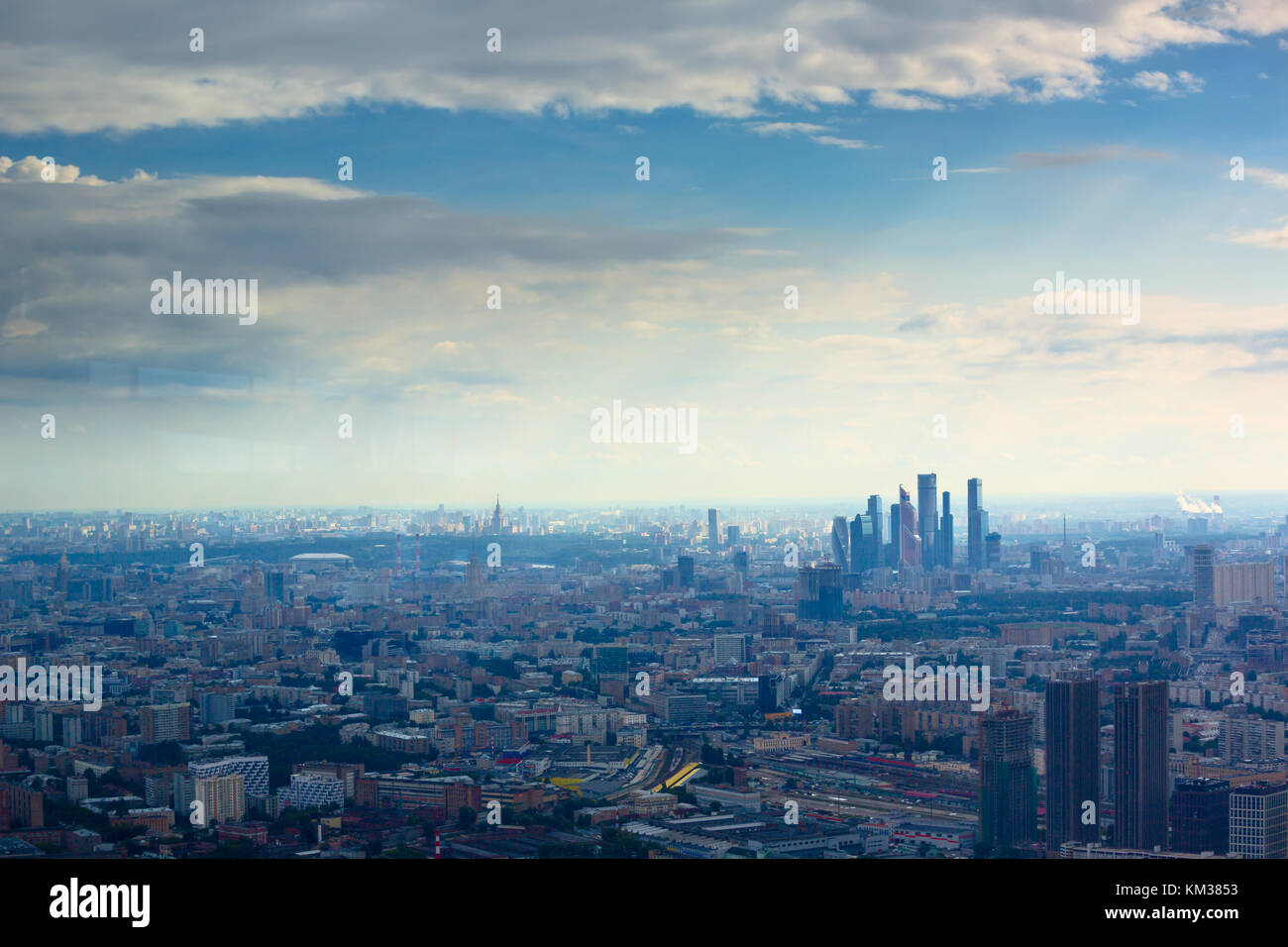 Aerial view of moscow hi-res stock photography and images - Alamy