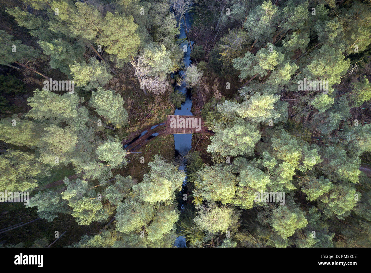 Bridge on small river hi-res stock photography and images - Alamy