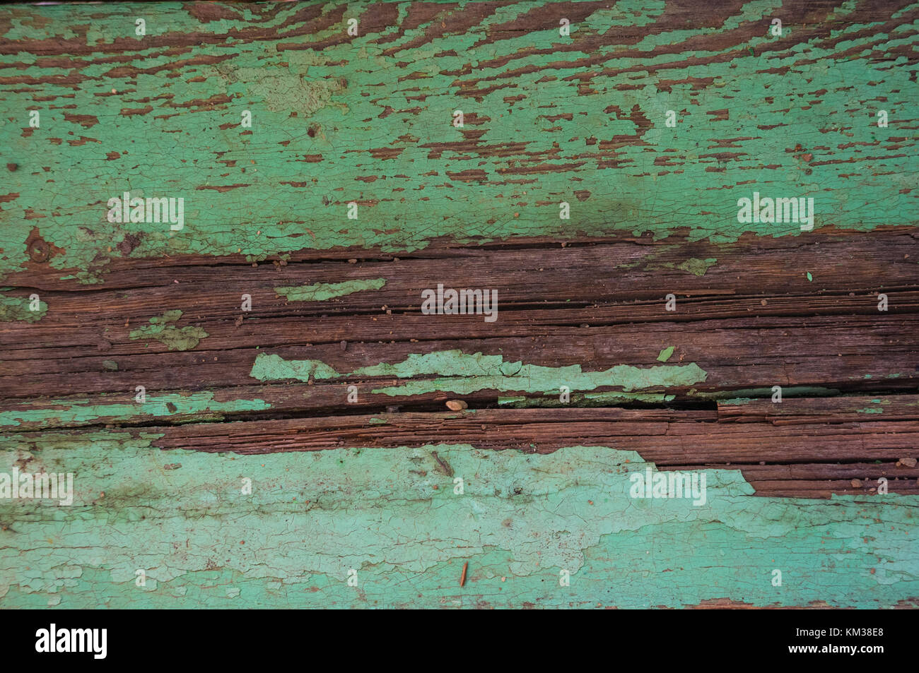 Texture of old shabby wood surface. Cracks, scrapes and of colored ...