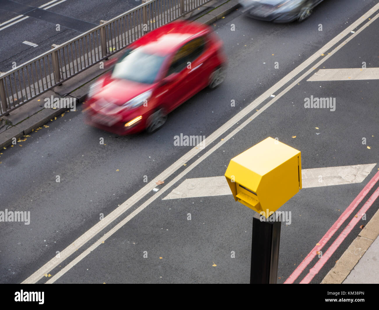 A speed camera in London checking for speeding cars Stock Photo - Alamy