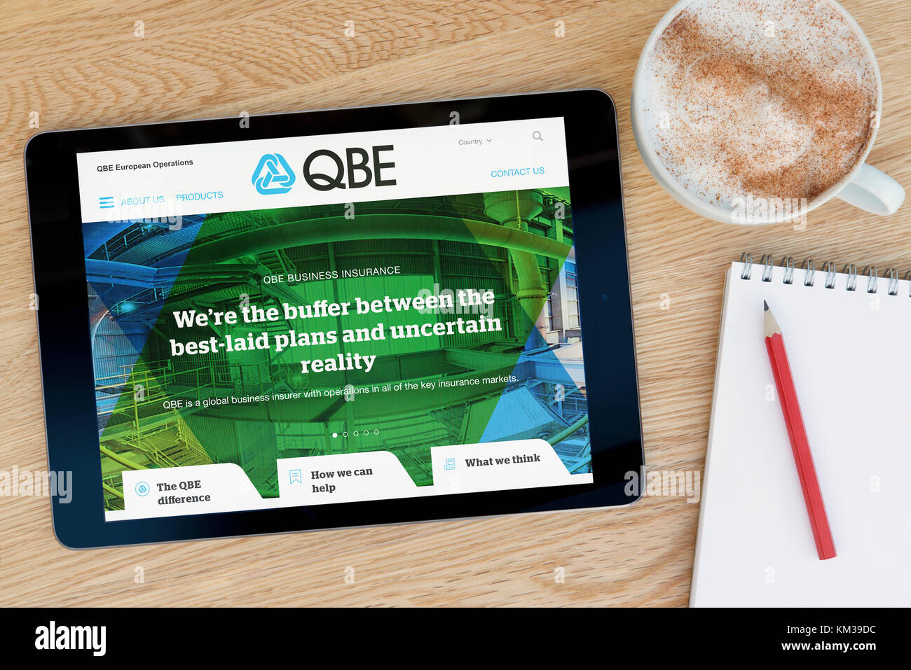 Qbe page hi-res stock photography and images - Alamy