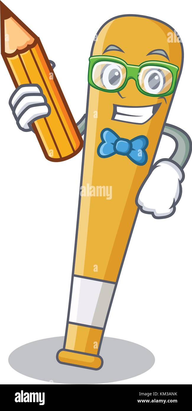 Student baseball bat character cartoon Stock Vector Image & Art - Alamy