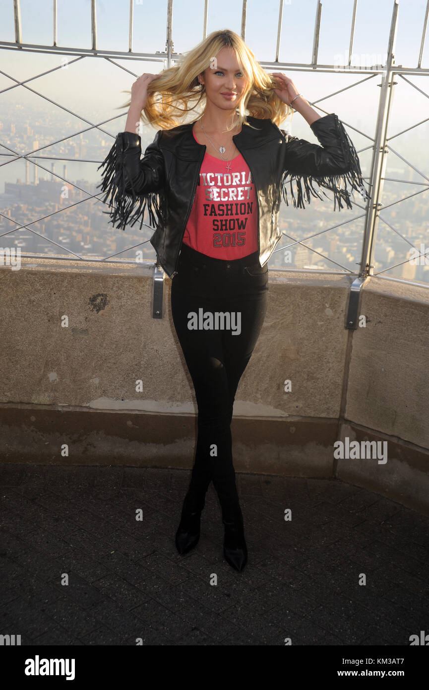 NEW YORK, NY - DECEMBER 07: Victoria's Secret Angel Candice Swanepoel ...