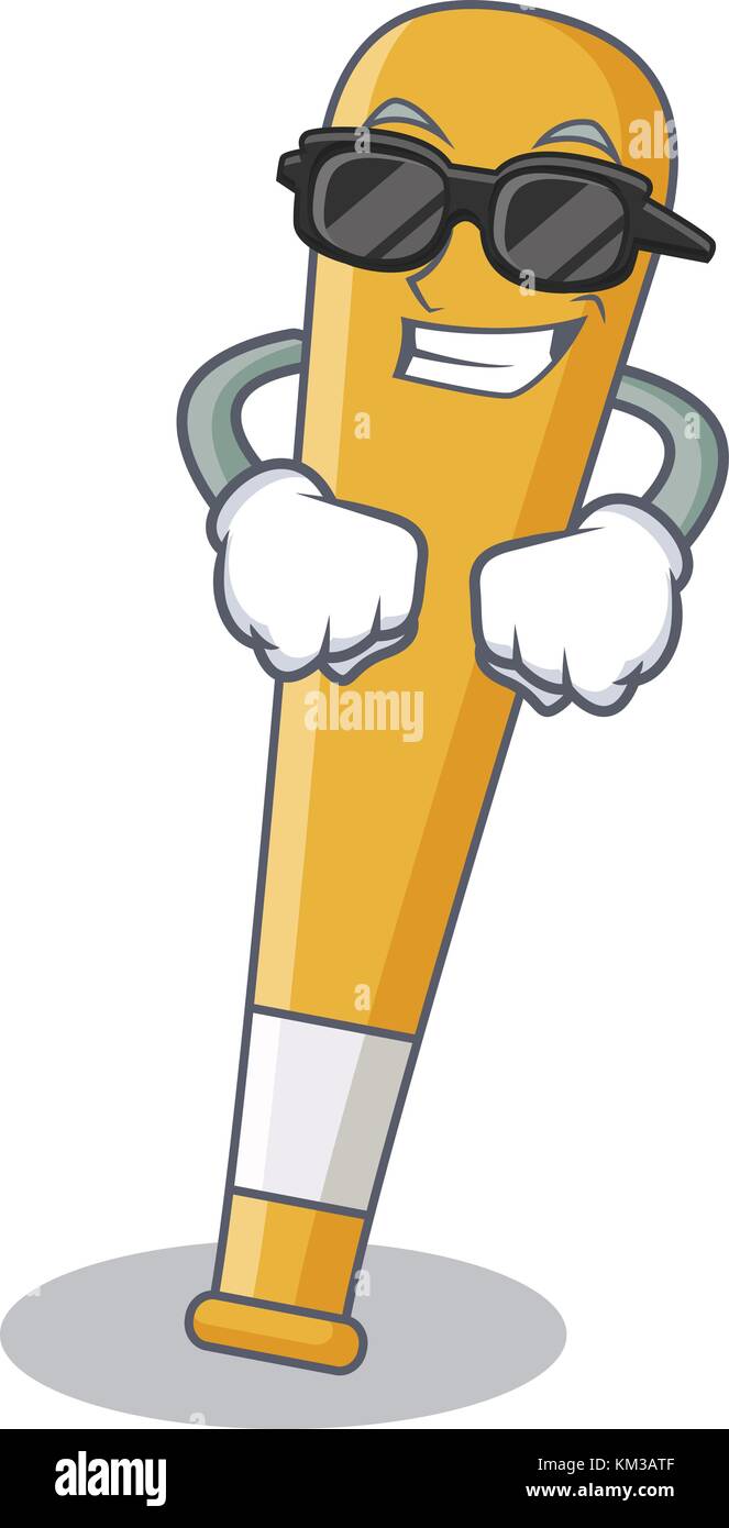 Super cool baseball bat character cartoon Stock Vector Image & Art - Alamy