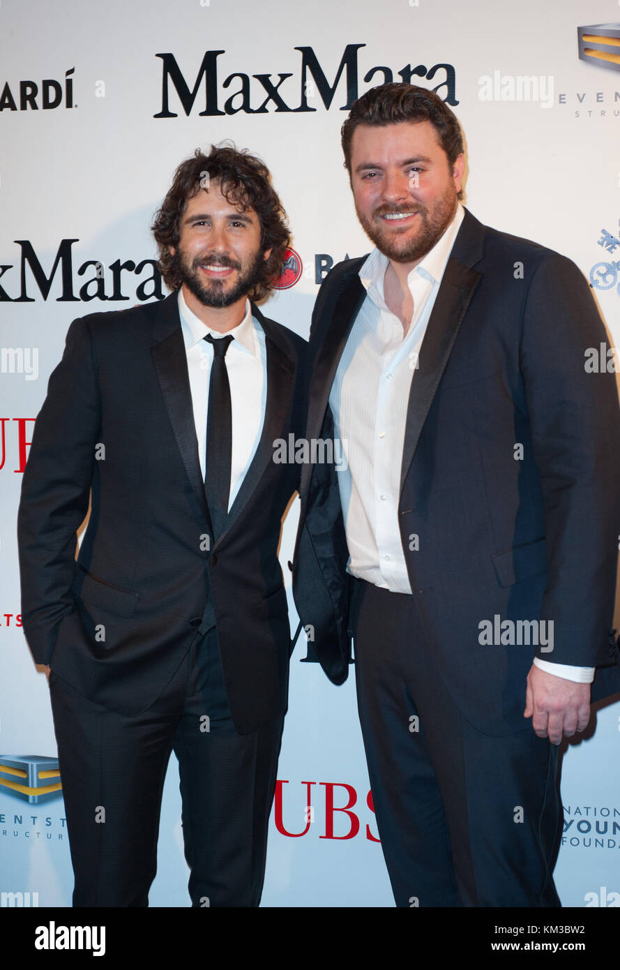 MIAMI, FL - JANUARY 10: Josh Groban, Chris Young attends 2015 YoungArts ...