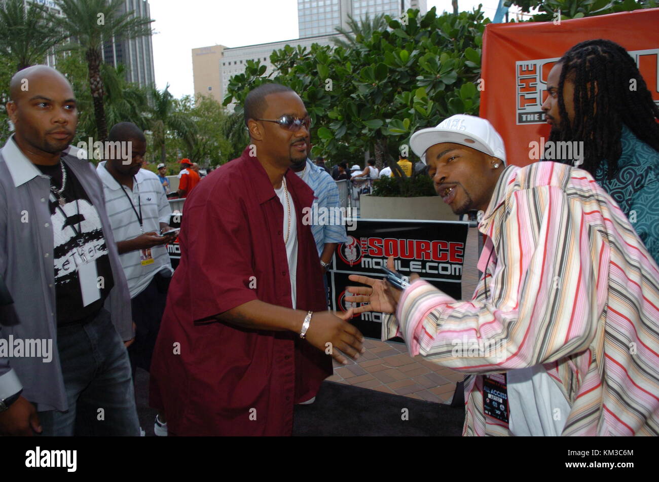 MIAMI - OCTOBER 10: Big Tigga arrives at the 2004 Source Hip-Hop Music ...