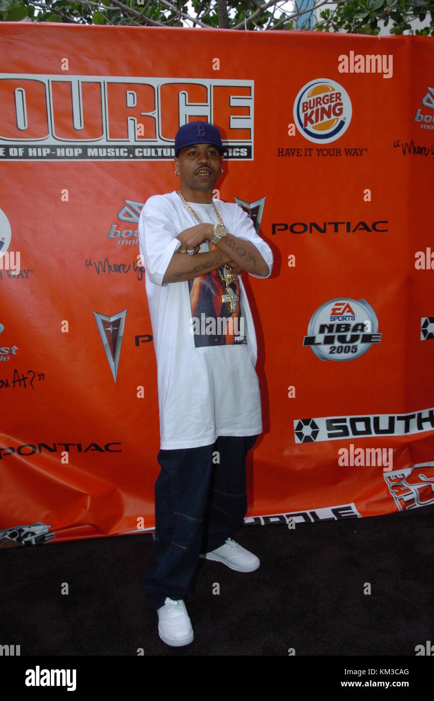 MIAMI - OCTOBER 10: Juvenile arrives at the 2004 Source Hip-Hop Music ...