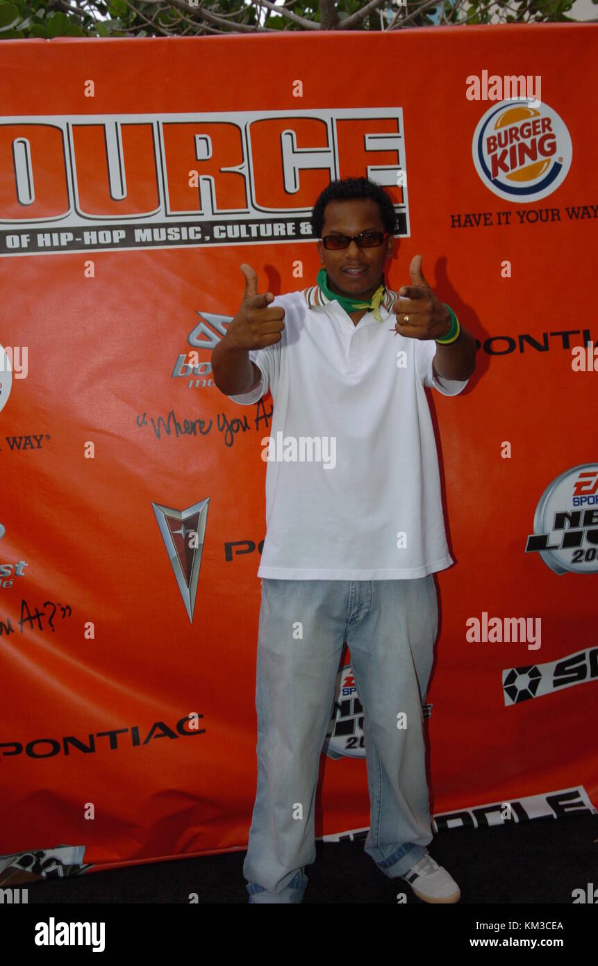 MIAMI - OCTOBER 10: Special Ed arrives at the 2004 Source Hip-Hop Music ...