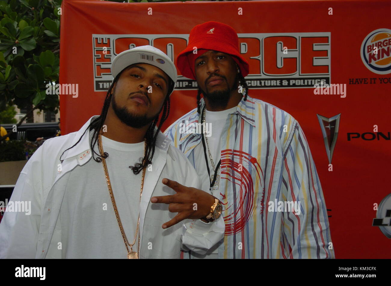 MIAMI - OCTOBER 10: Youngbloodz arrives at the 2004 Source Hip-Hop ...