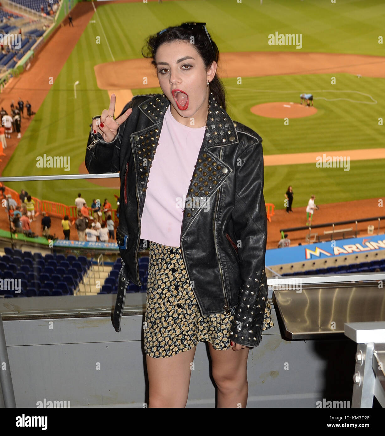 MIAMI, FL - MAY 16: English singer and songwriter Charli XCX, attends ...