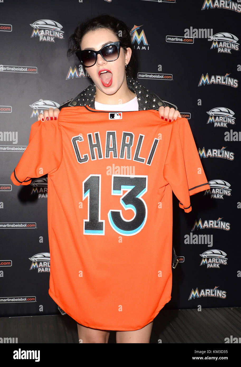 MIAMI, FL - MAY 16: English singer and songwriter Charli XCX, does a ...