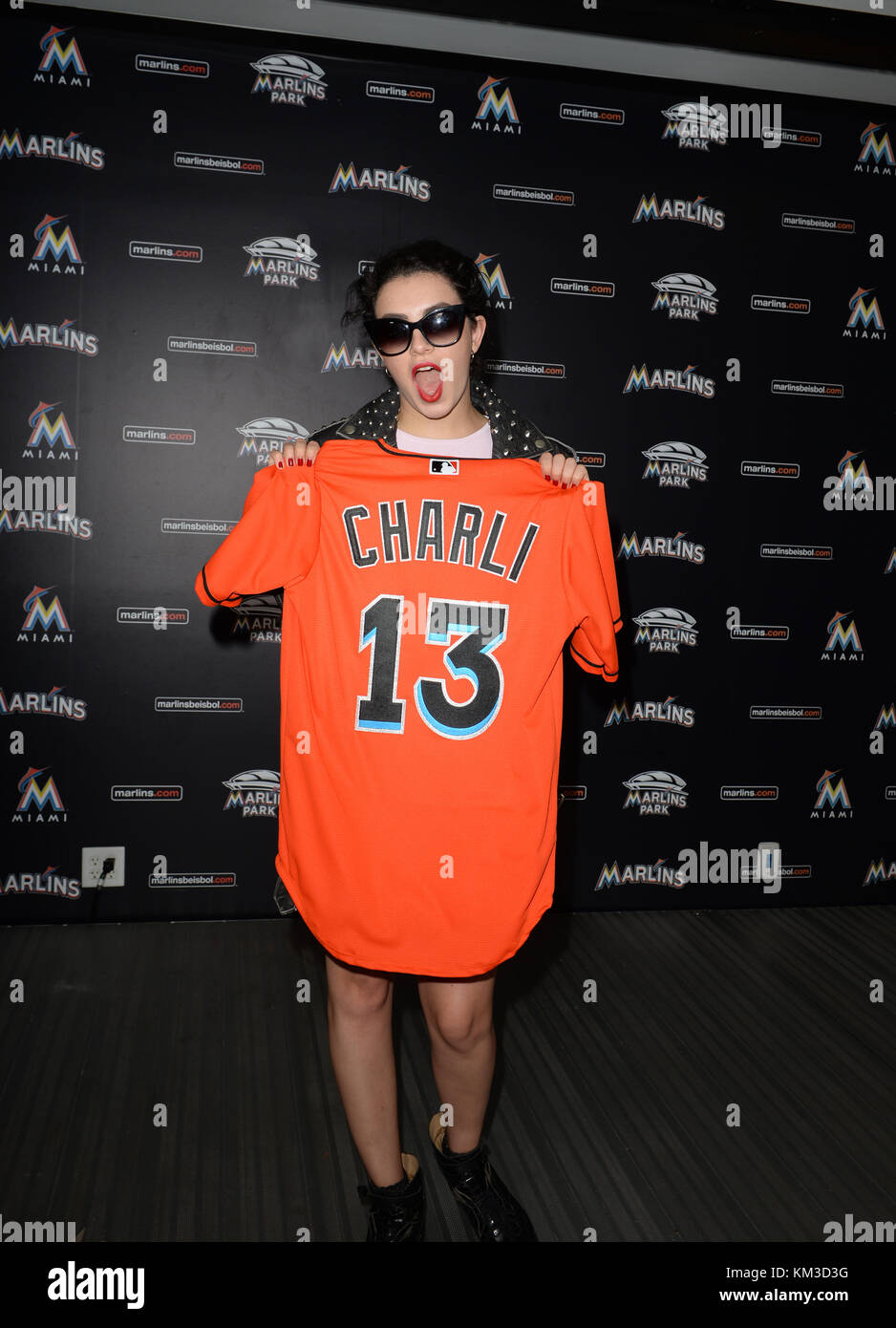 MIAMI, FL - MAY 16: English singer and songwriter Charli XCX, does a ...