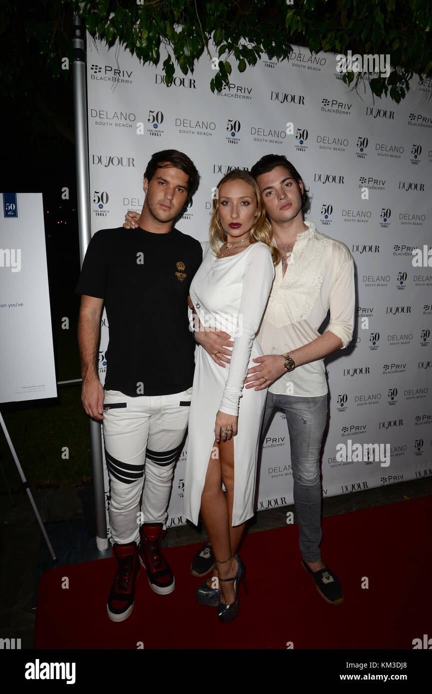 Peter brant jr and gaia matisse hi-res stock photography and images - Alamy