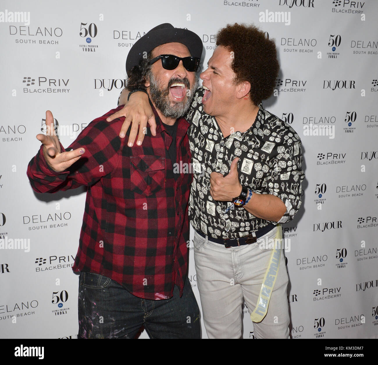MIAMI BEACH, FL - DECEMBER 01: Mr. Brainwash, Britto attends DuJour ...