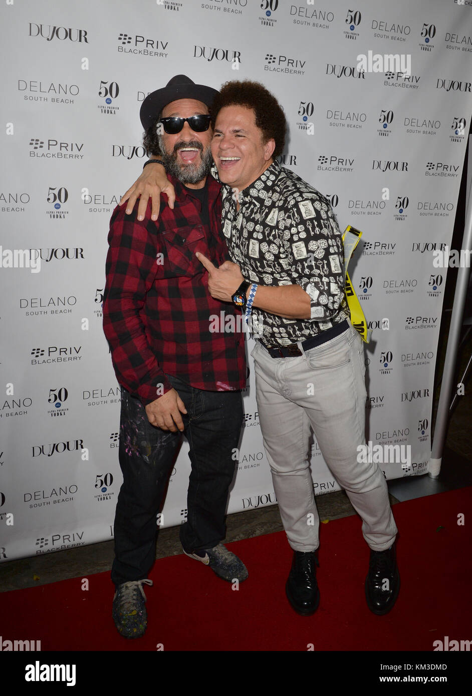 MIAMI BEACH, FL - DECEMBER 01: Mr. Brainwash, Britto attends DuJour ...