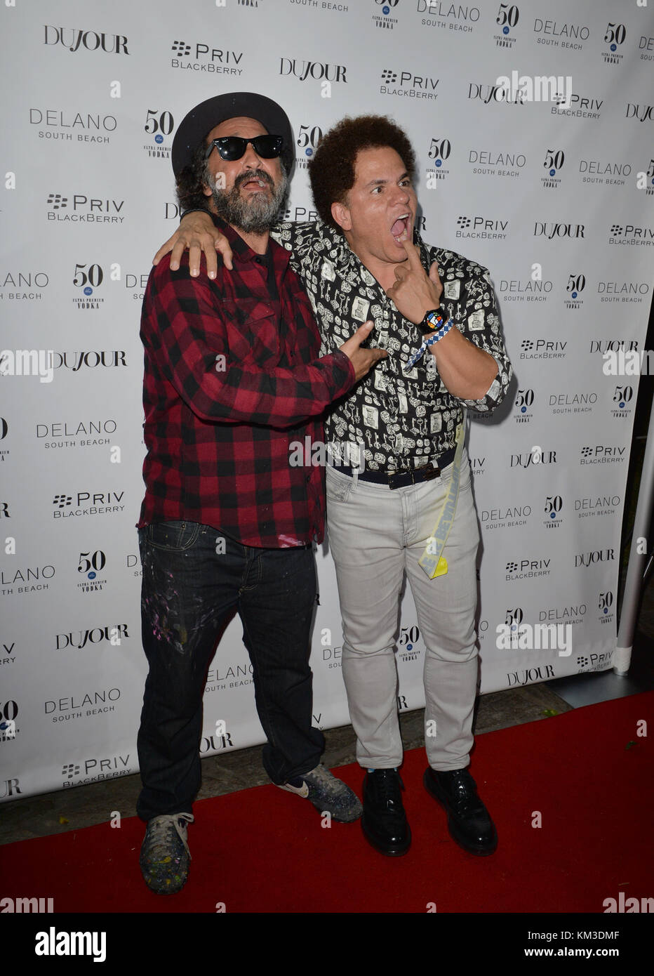 MIAMI BEACH, FL - DECEMBER 01: Mr. Brainwash, Britto attends DuJour ...