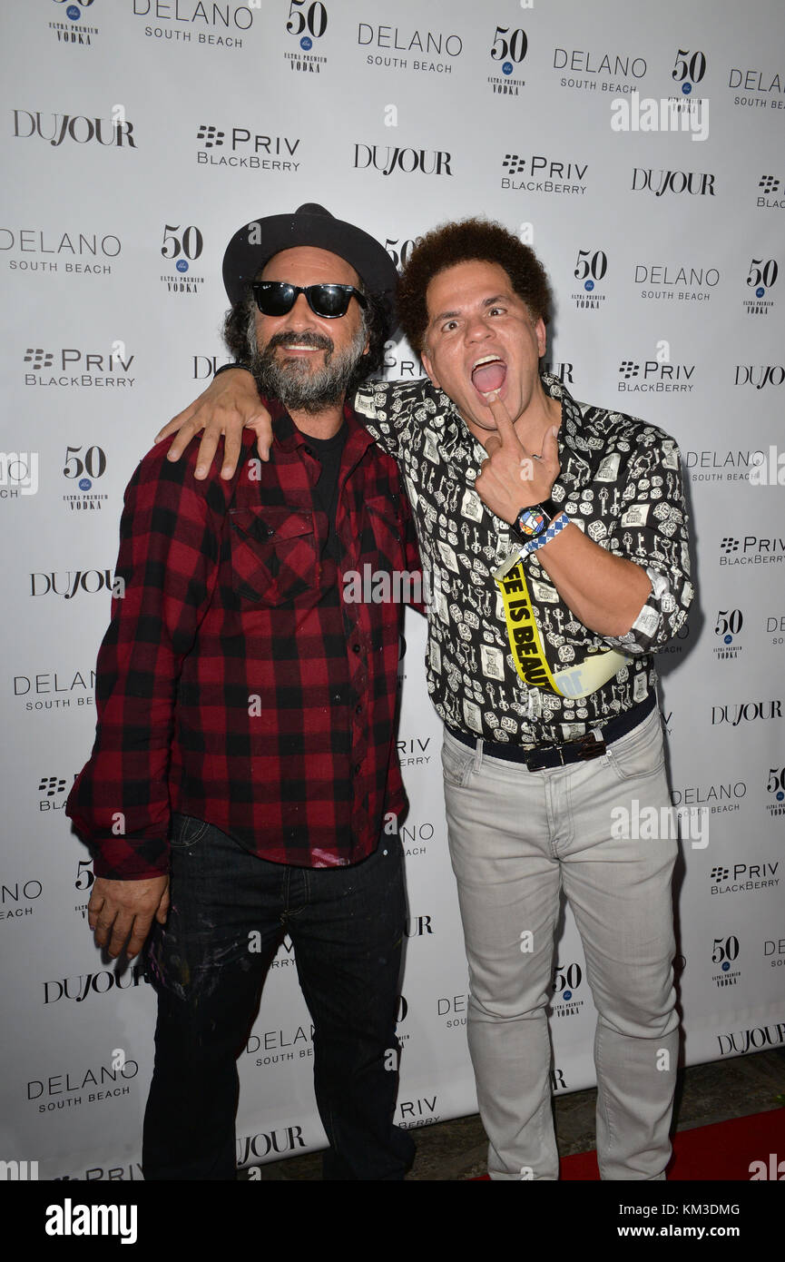 MIAMI BEACH, FL - DECEMBER 01: Mr. Brainwash, Britto attends DuJour ...