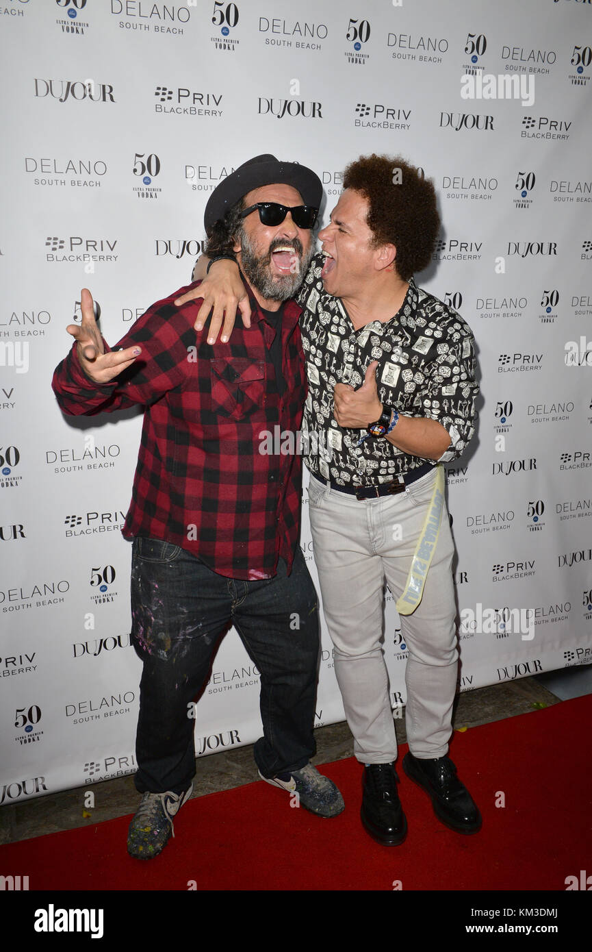 MIAMI BEACH, FL - DECEMBER 01: Mr. Brainwash, Britto attends DuJour ...