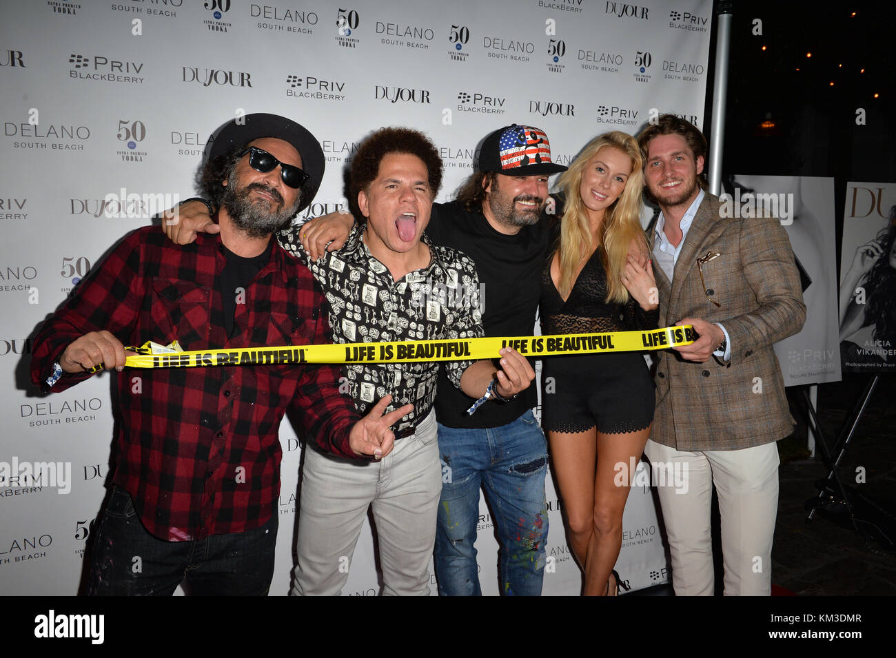 MIAMI BEACH, FL - DECEMBER 01: Mr. Brainwash, Britto attends DuJour ...