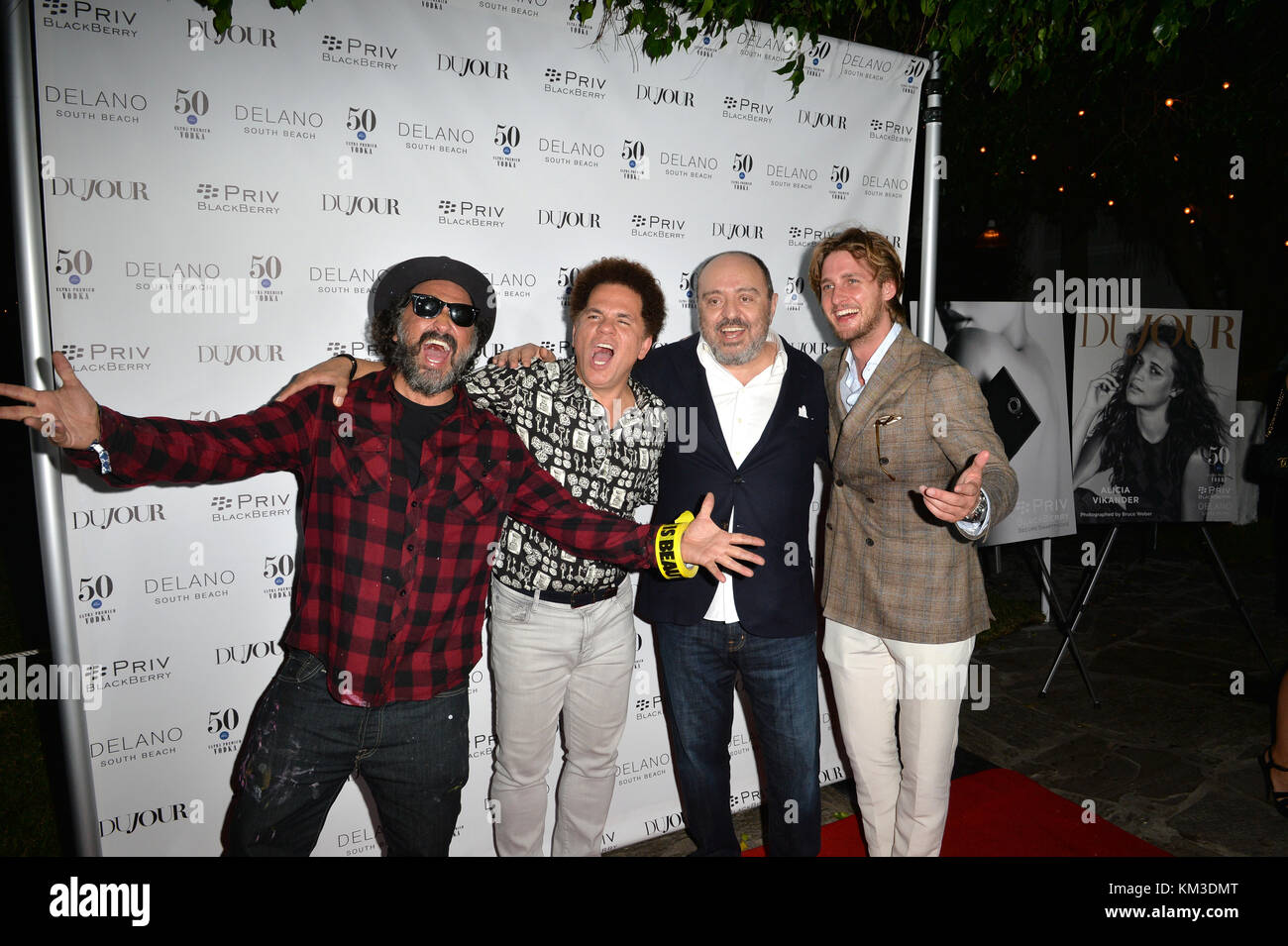 MIAMI BEACH, FL - DECEMBER 01: Mr. Brainwash, Britto attends DuJour ...
