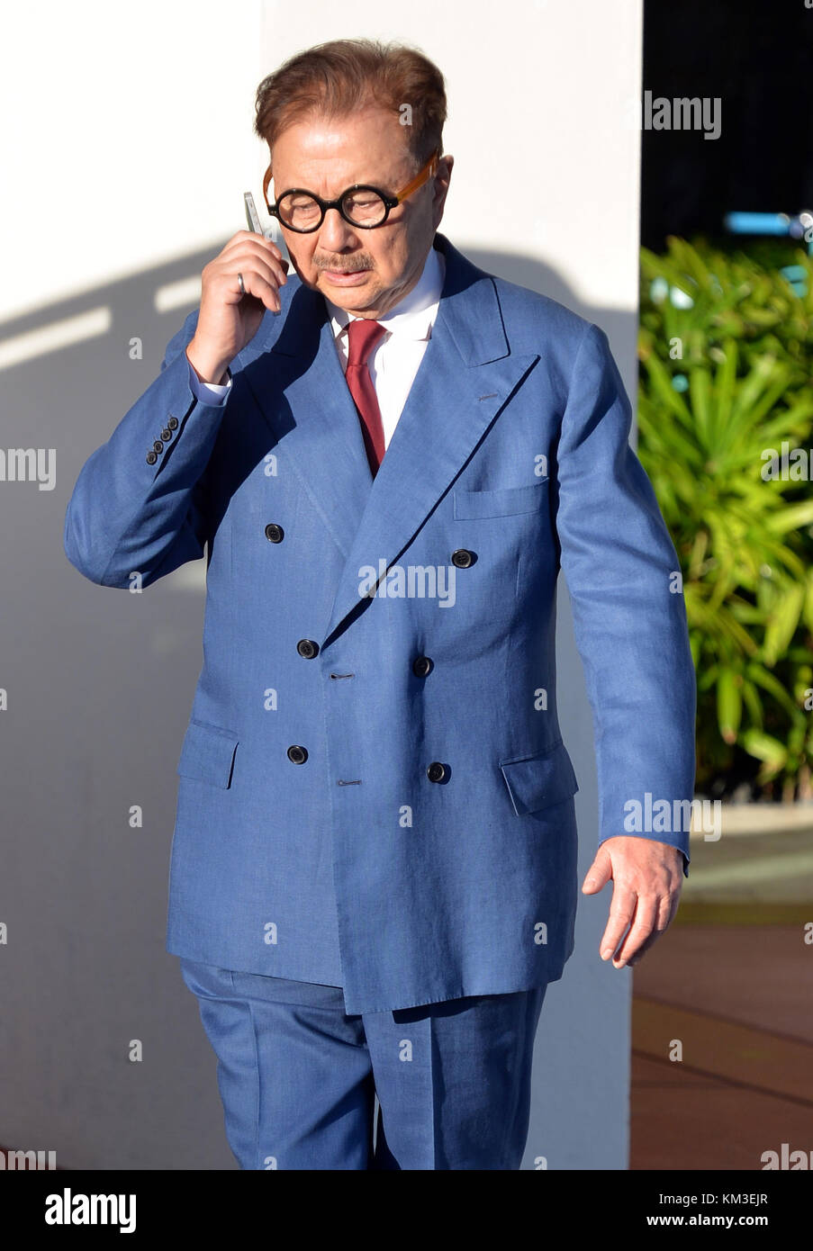 MIAMI BEACH, FL - DECEMBER 01: Michael Chow owner of Mr Chow's ...