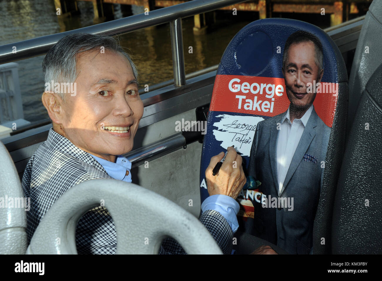 NEW YORK, NY - DECEMBER 10: George Takei attends the George Takei Ride ...