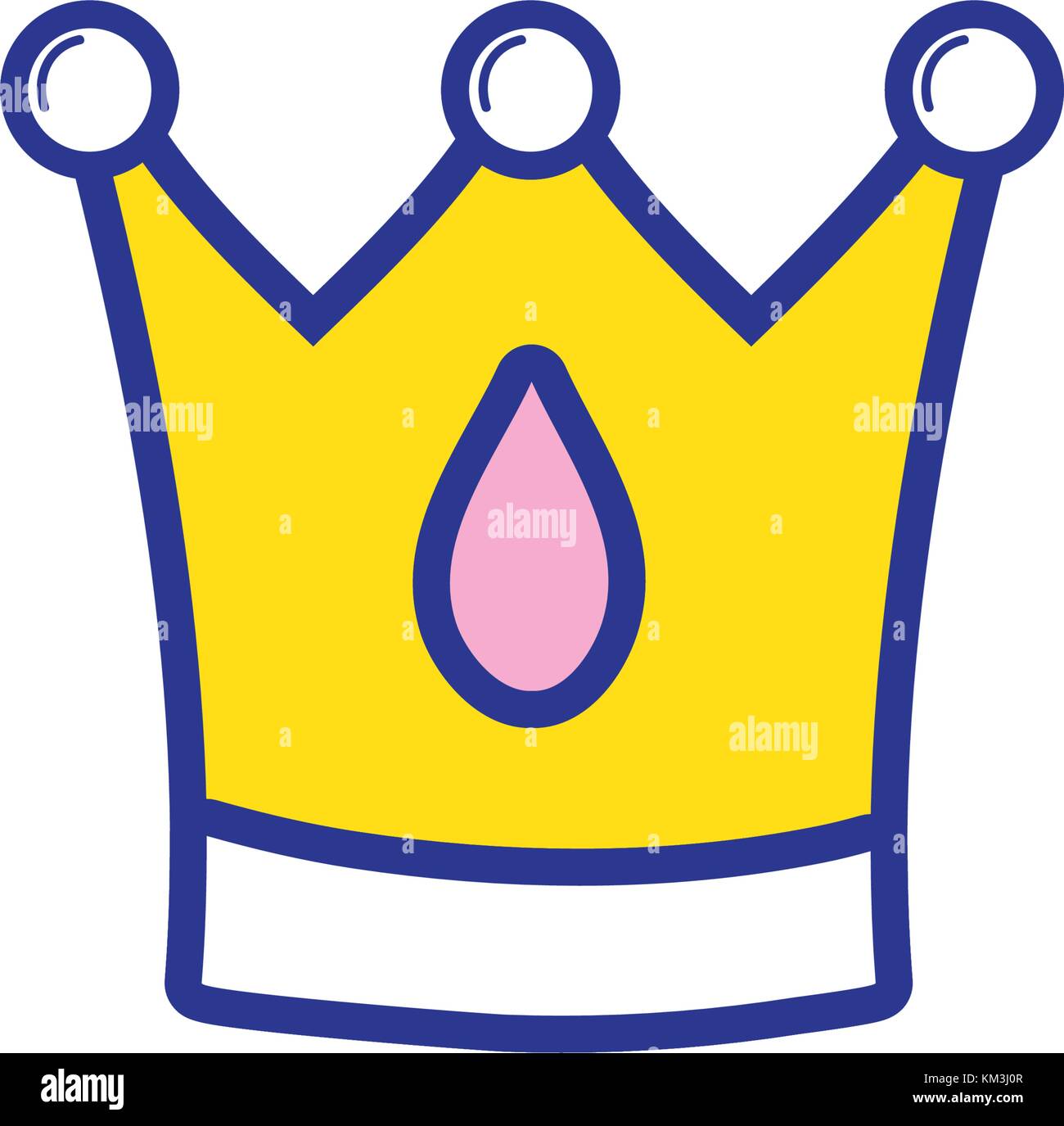 The crowning ceremony Stock Vector Images - Alamy