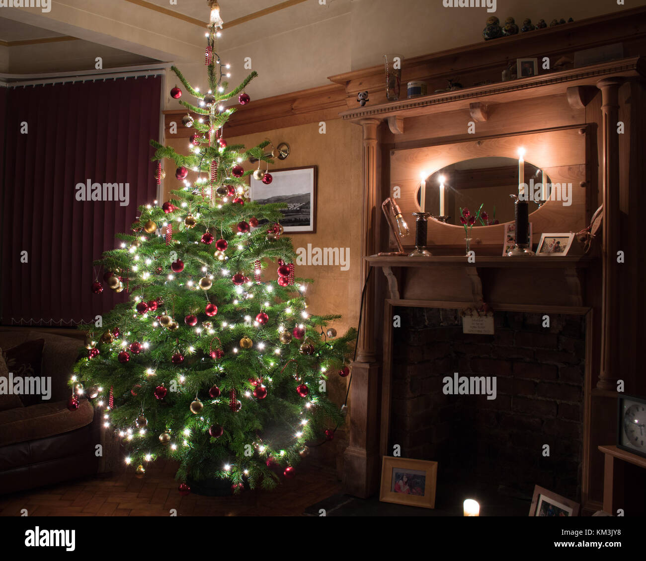 Christmas trees during the festive season Stock Photo - Alamy