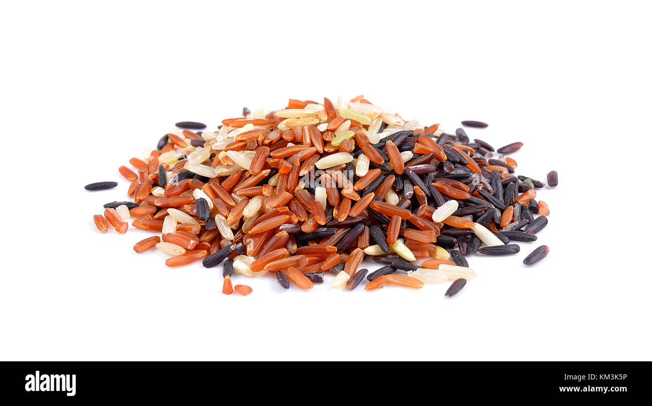 Jasmine rice, Brown rice, Black rice, Mixed rice and Riceberry ...