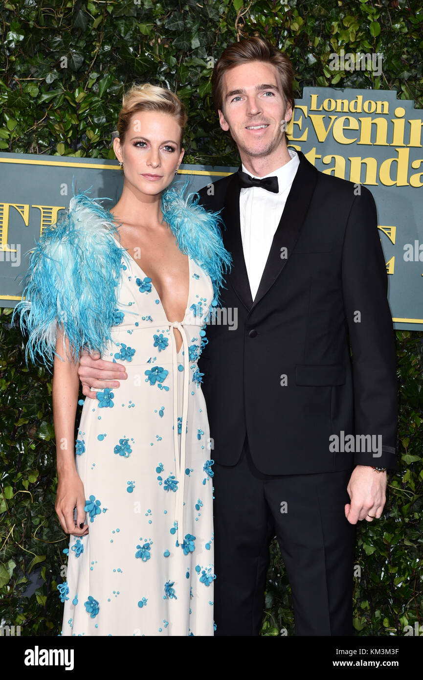James Cook attending the Evening Standard Theatre Awards, at the ...