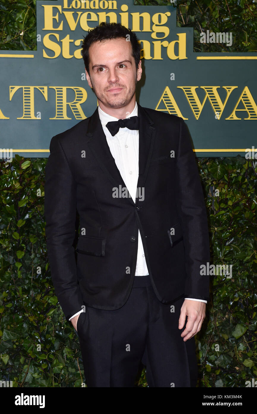 Andrew Scott attending the Evening Standard Theatre Awards, at the ...