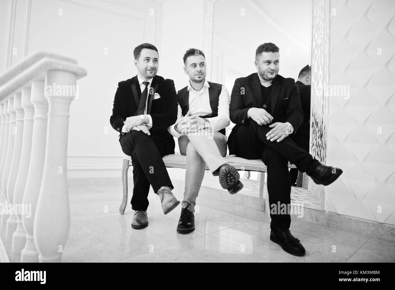 Four guys Black and White Stock Photos & Images - Alamy