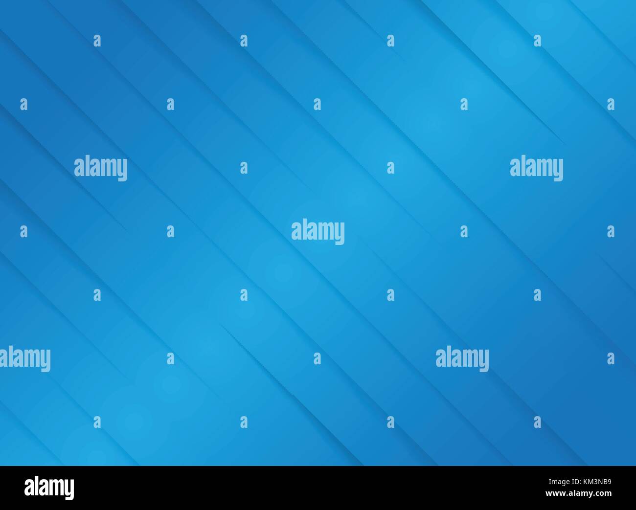 Blue striped diagonal paper cut background. Vector illustration Stock ...