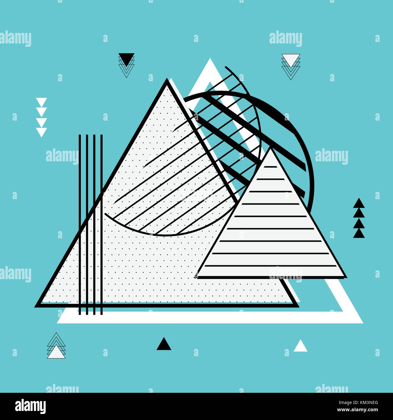 Geometric Flat Pattern. Abstract Background Stock Vector Image & Art ...