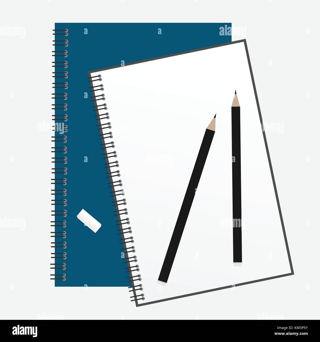 Top view open empty Stock Vector Images - Alamy