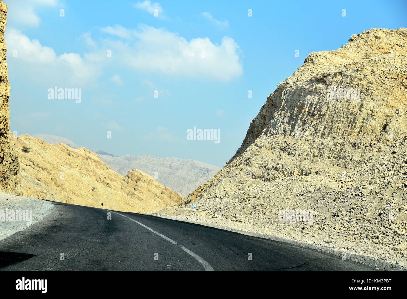 Road to Jais Mountains, Jebel Jais, Ras Al Khaimah, United Arab ...