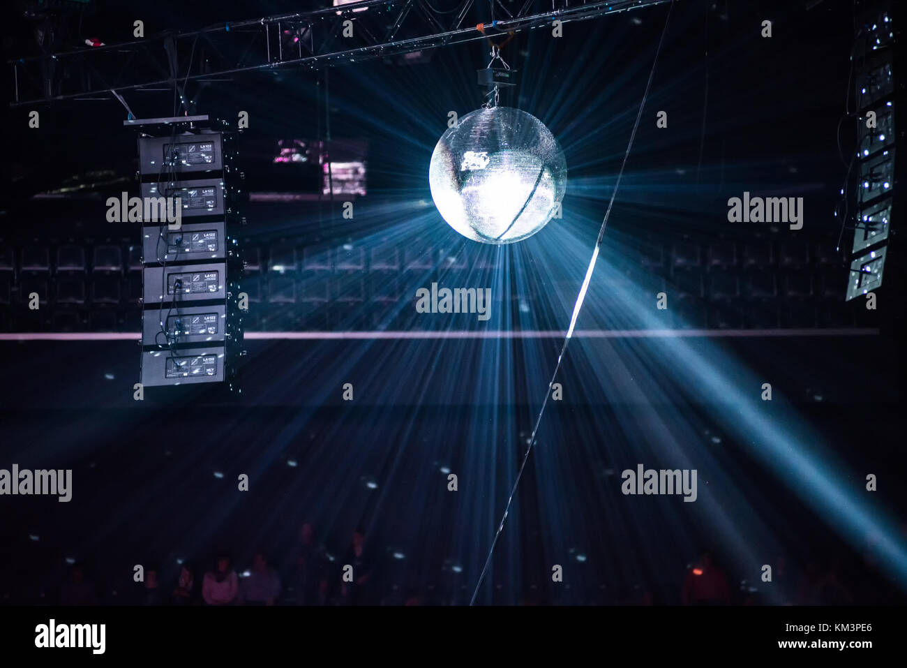 Hanging disco ball ceiling hi-res stock photography and images - Alamy