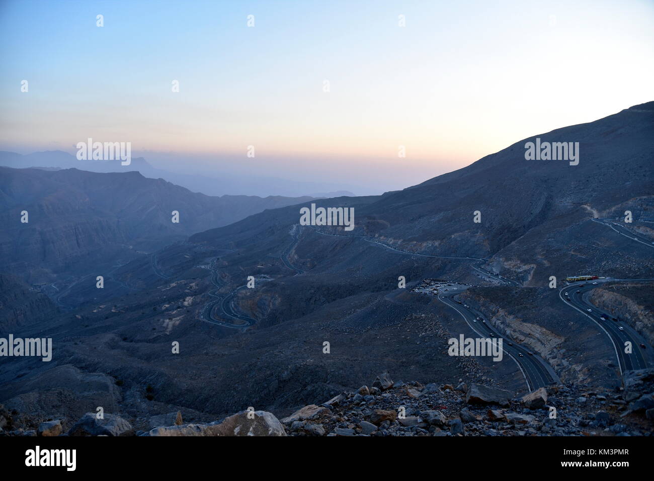 Road to Jais Mountains, Jebel Jais, Ras Al Khaimah, United Arab ...