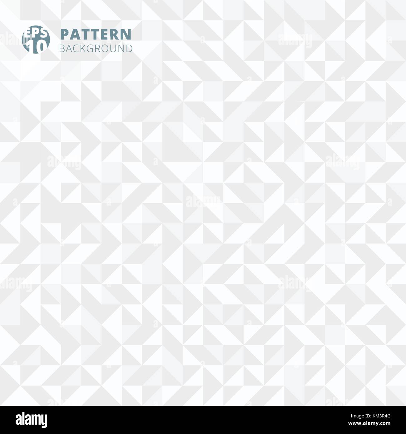 Geometric triangular pattern matrix Stock Vector Images - Alamy