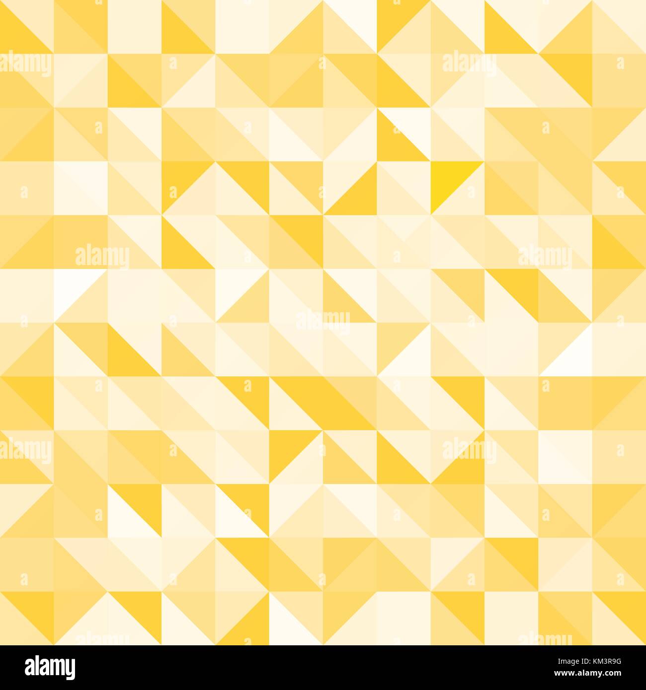 Abstract yellow triangle and square in yellow or white color pattern ...