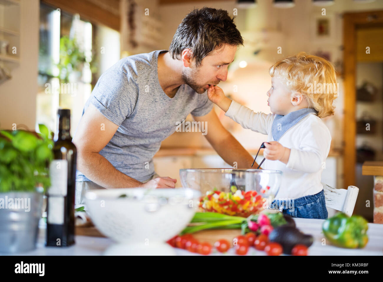 Adult man male toddler hi-res stock photography and images - Alamy
