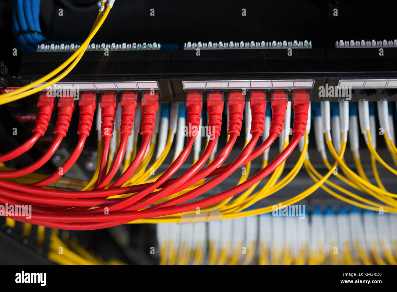 Network server room routers Stock Photo - Alamy