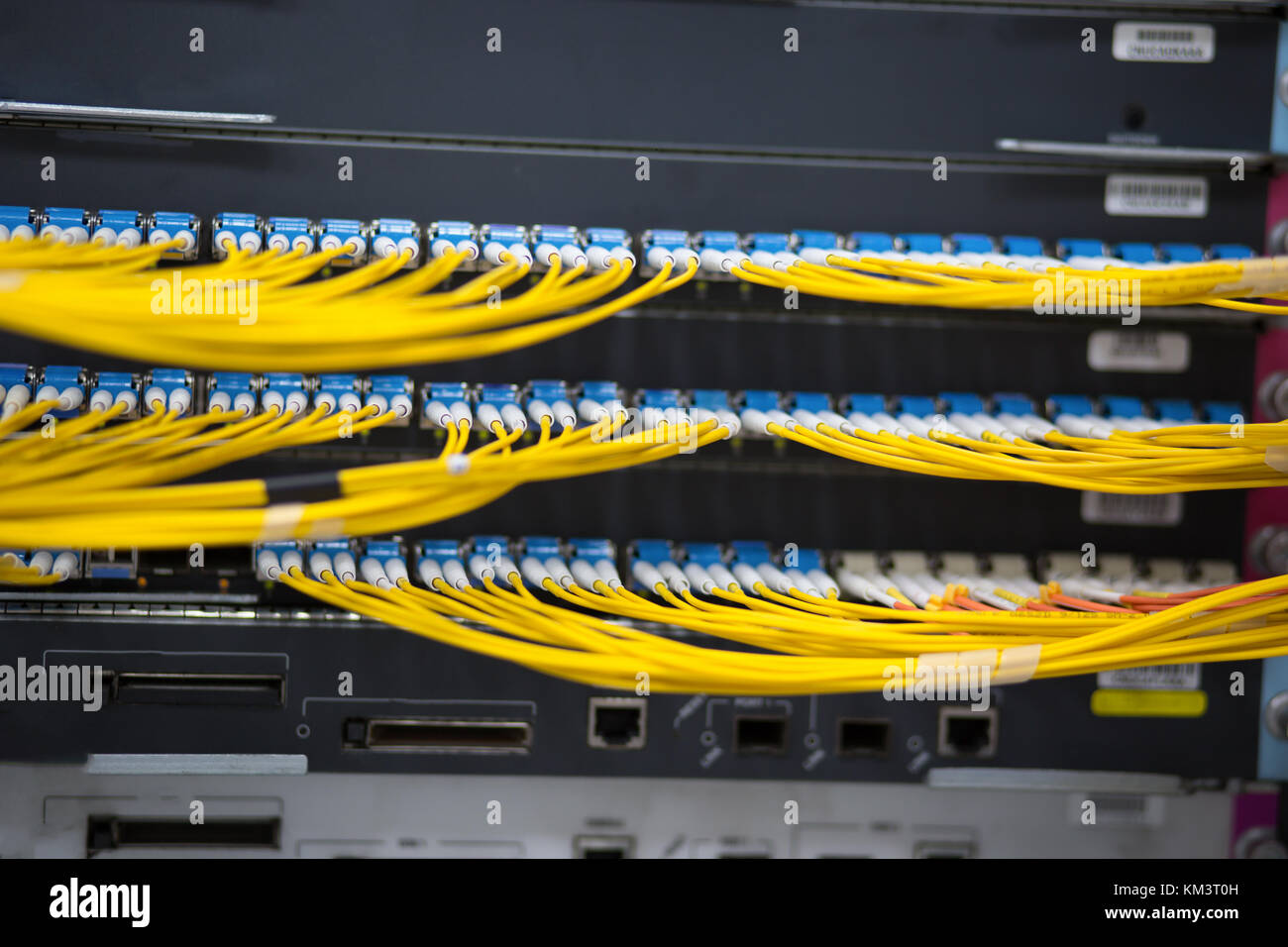 Network server room routers Stock Photo - Alamy