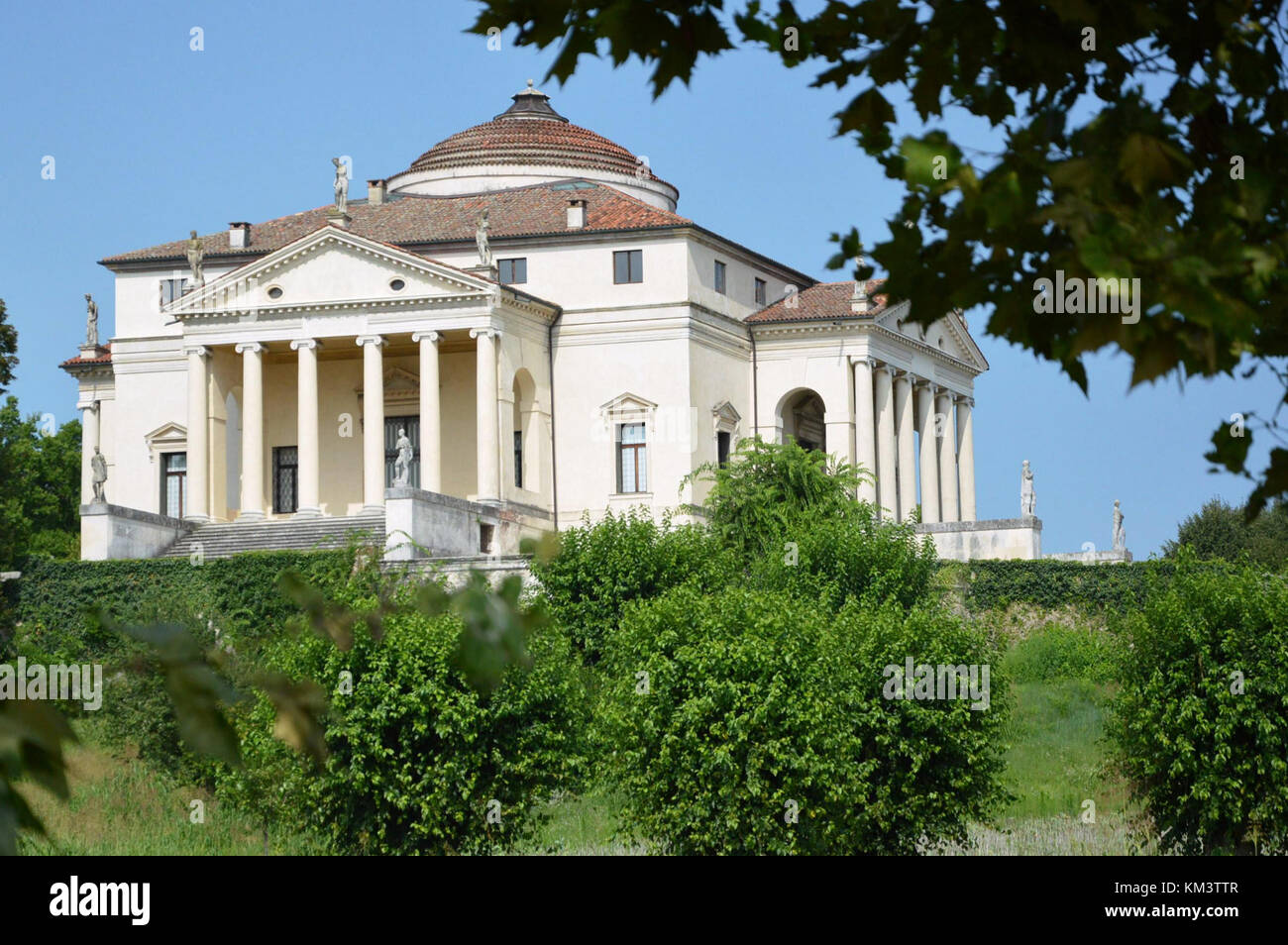 Villa Capra named La Rotonda, designed by Andrea Palladio architect ...