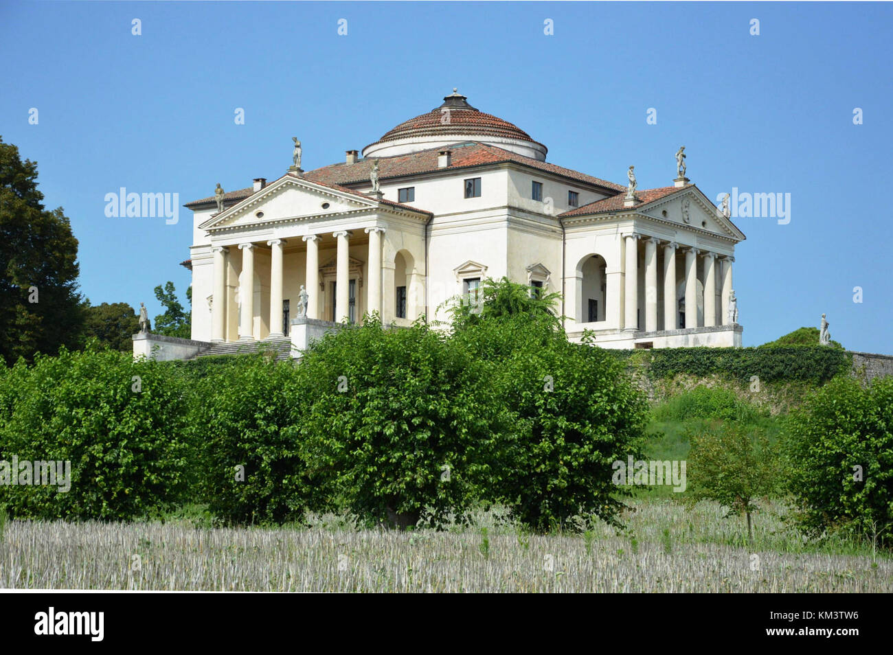 Villa Capra named La Rotonda, designed by Andrea Palladio architect ...