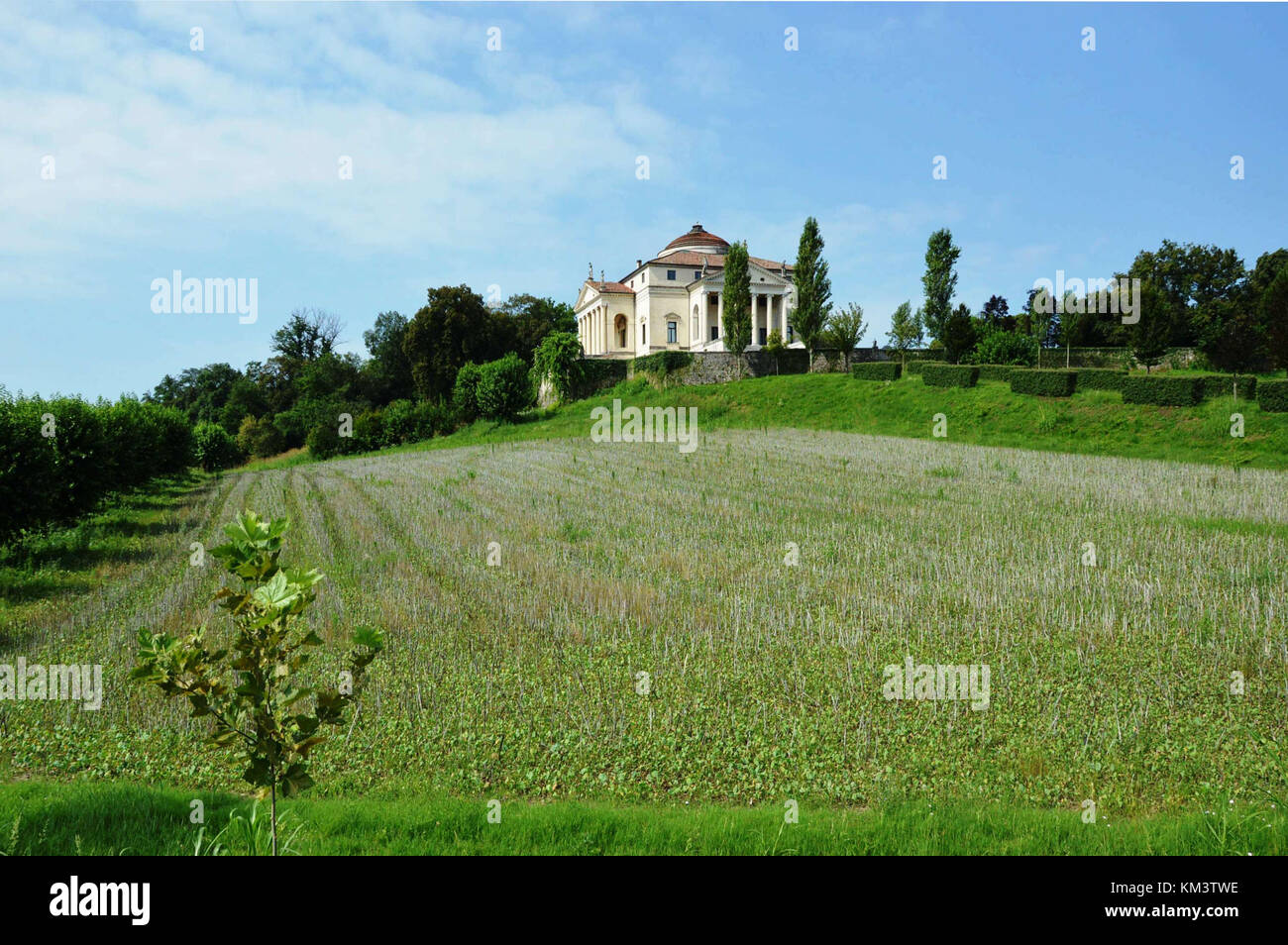 Villa Capra named La Rotonda, designed by Andrea Palladio architect ...