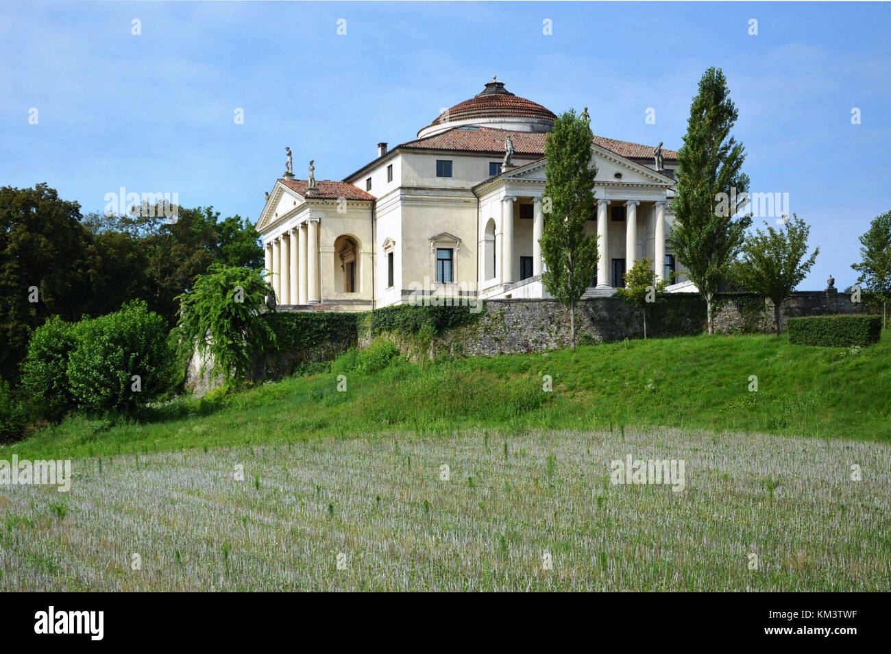 Villa Capra named La Rotonda, designed by Andrea Palladio architect ...