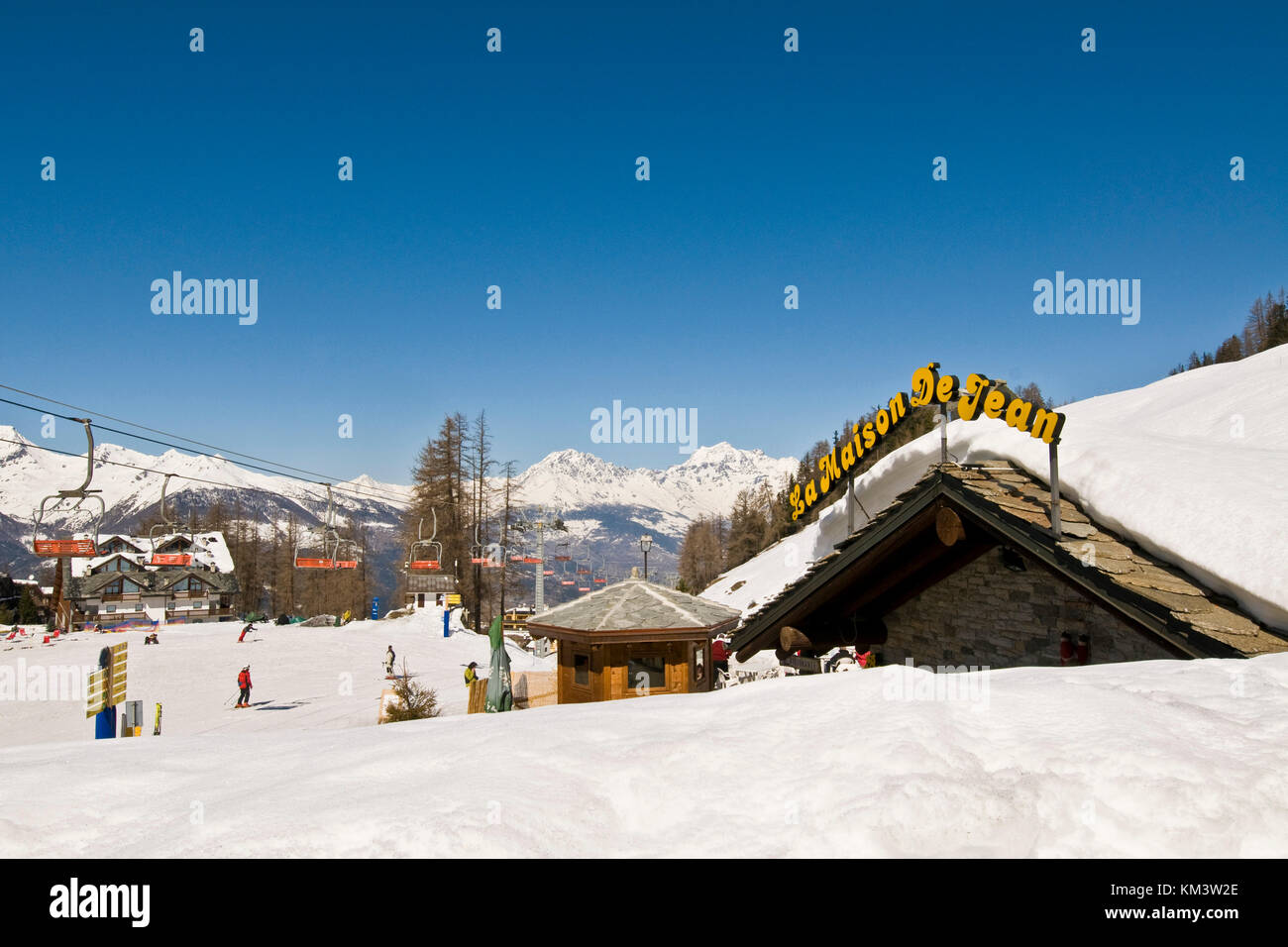 Pila, Aosta Valley, Italy Stock Photo - Alamy