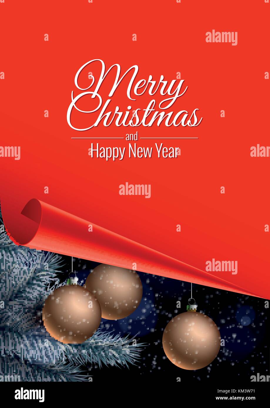 Winter holiday table christmas Stock Vector Images - Alamy